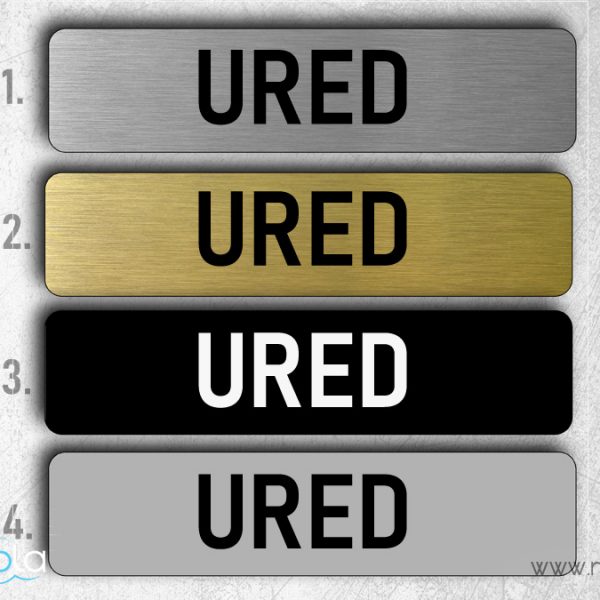 Natpisna tablica - ured - Nuvola Studio