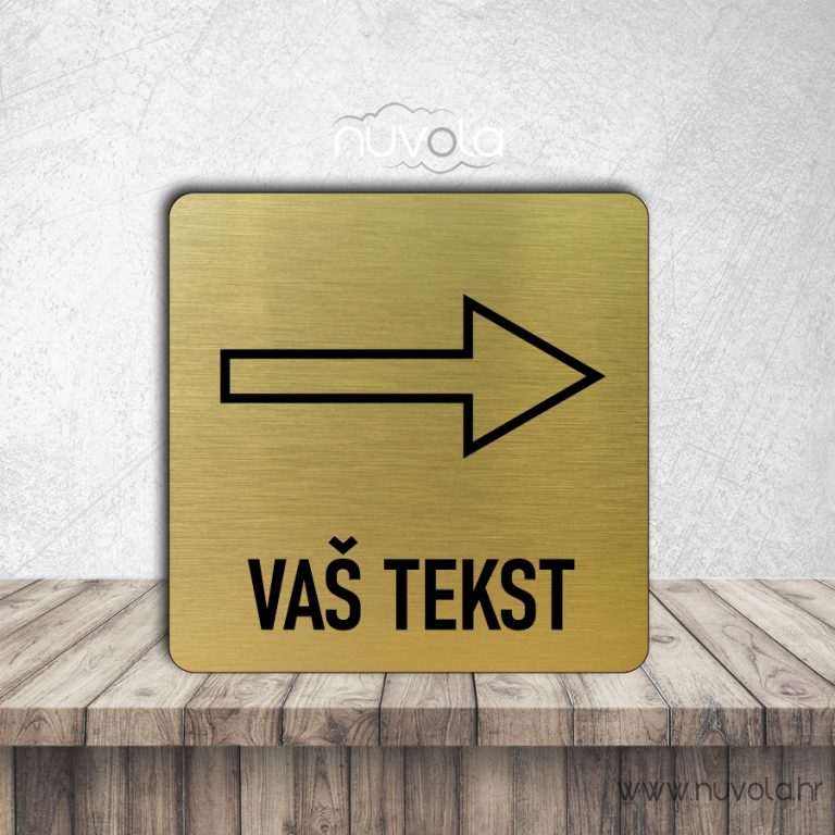 Tablica oznaka - strelica desno