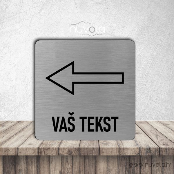 Tablica oznaka - strelica lijevo